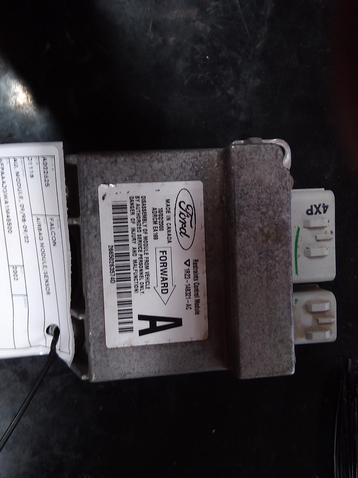 2002 FORD FALCON AIRBAG MODULE/SENSOR - Narrandera Auto Wreckers