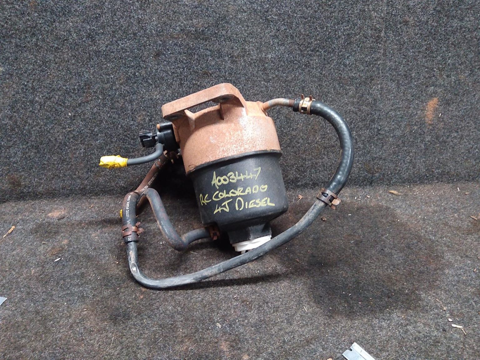2009 HOLDEN COLORADO FUEL FILTER HOUSING – Narrandera Auto Wreckers