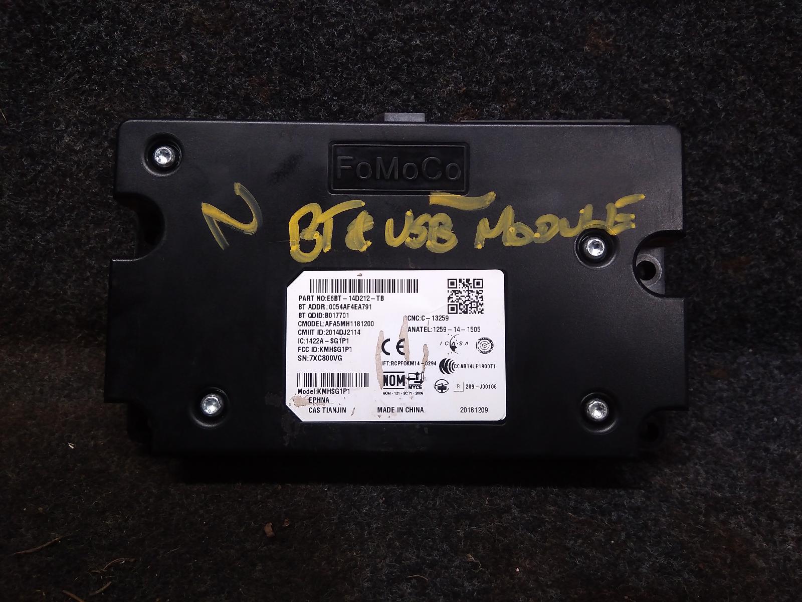 2015 FORD RANGER ECU - Narrandera Auto Wreckers