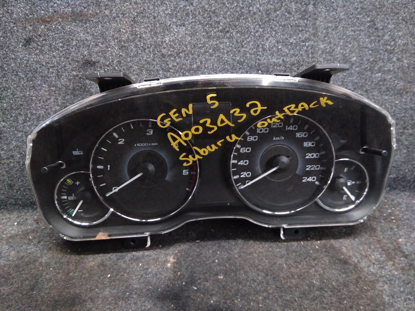 2010 SUBARU OUTBACK INSTRUMENT CLUSTER - Narrandera Auto Wreckers