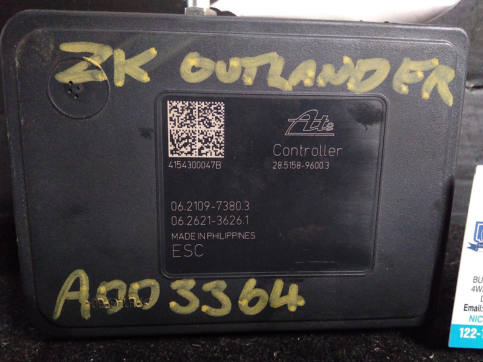 2015 MITSUBISHI OUTLANDER ABS PUMP/MODULATOR - Narrandera Auto Wreckers